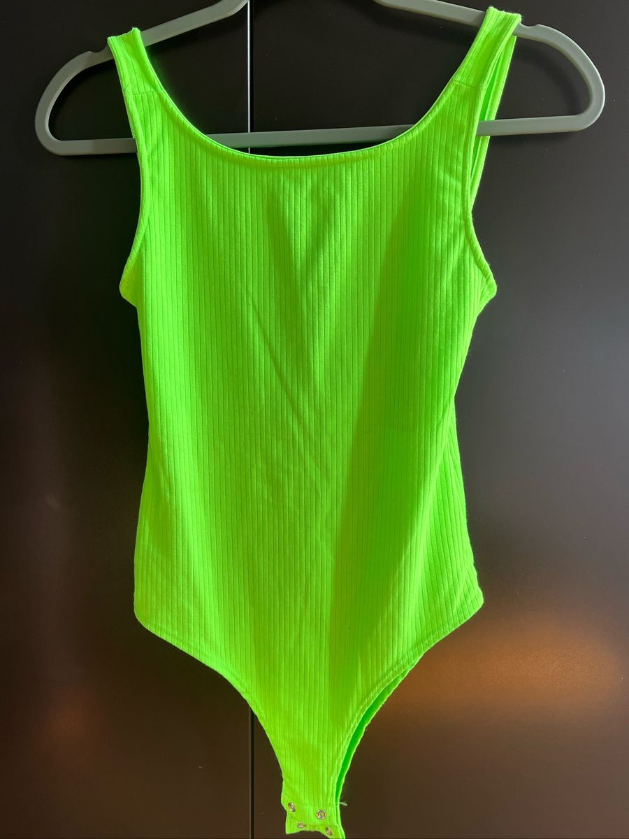 Body Verde Neon | Blusa Feminina Youcom Nunca Usado 72940131 | enjoei