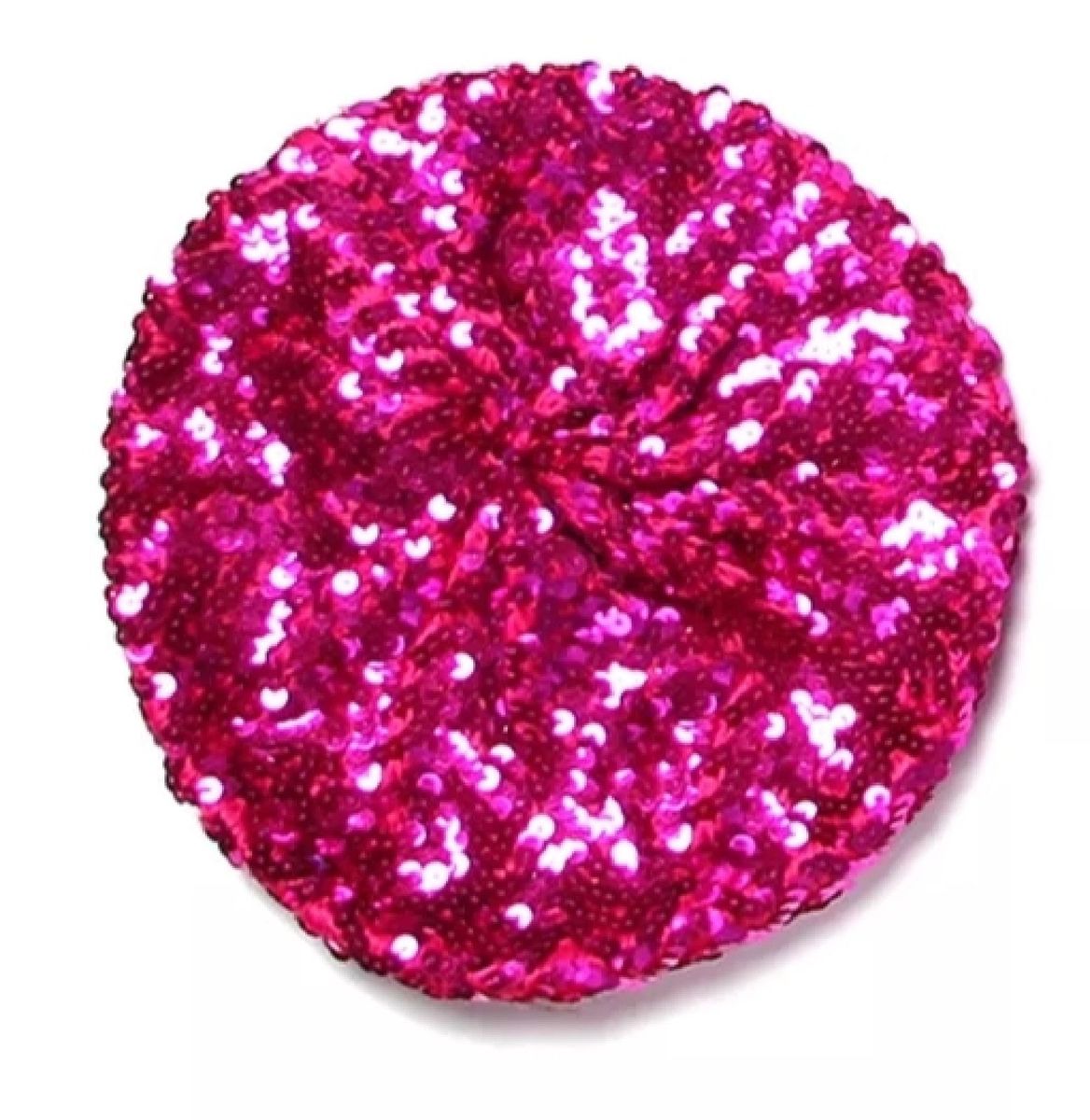 Boina Pink Lantejoulada Estilo Beyoncé Importada Tam. Unico | Chapéu ...
