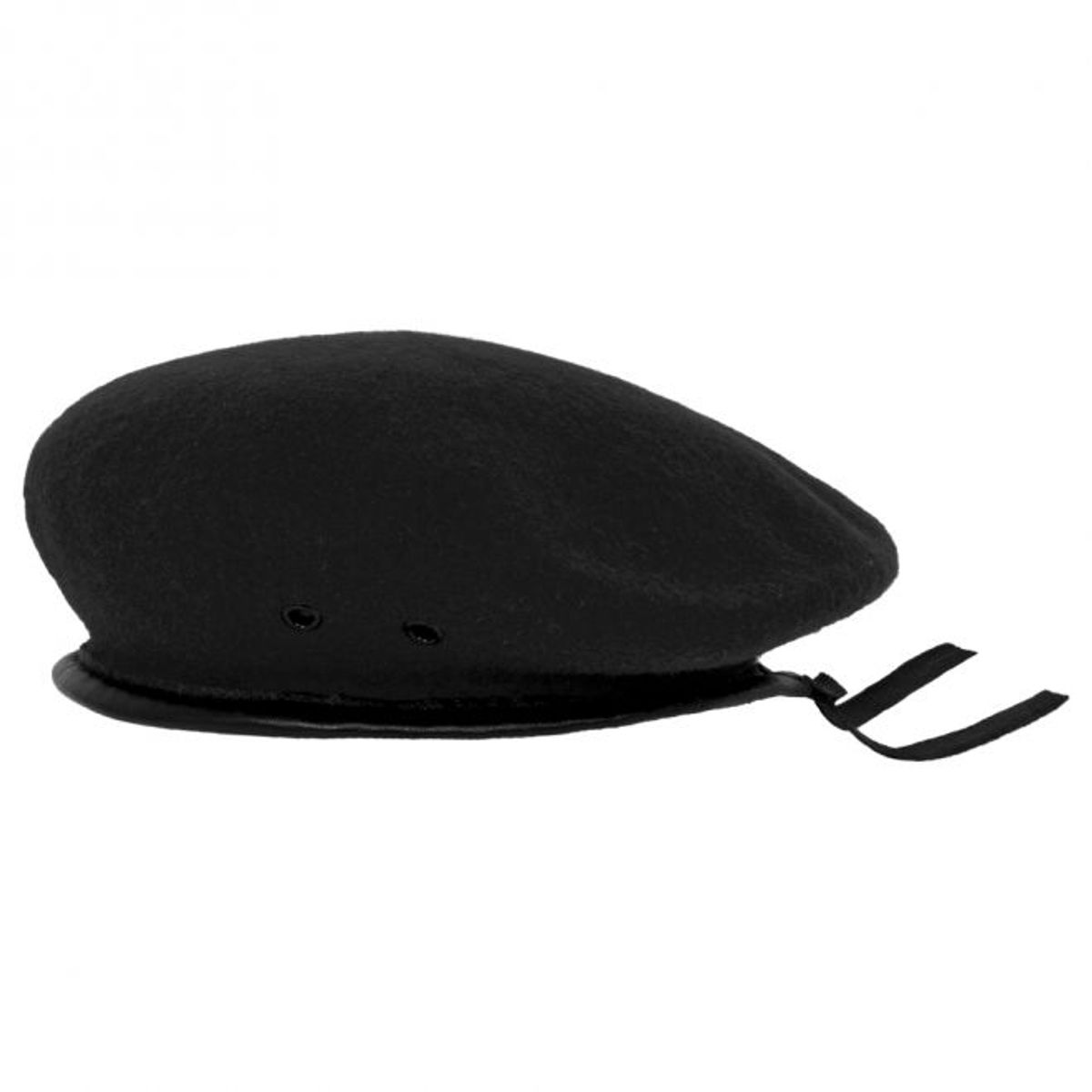 Boina Preta de Lã !!! Modelo Francesa Militar | Chapéu Masculino Lyon ...