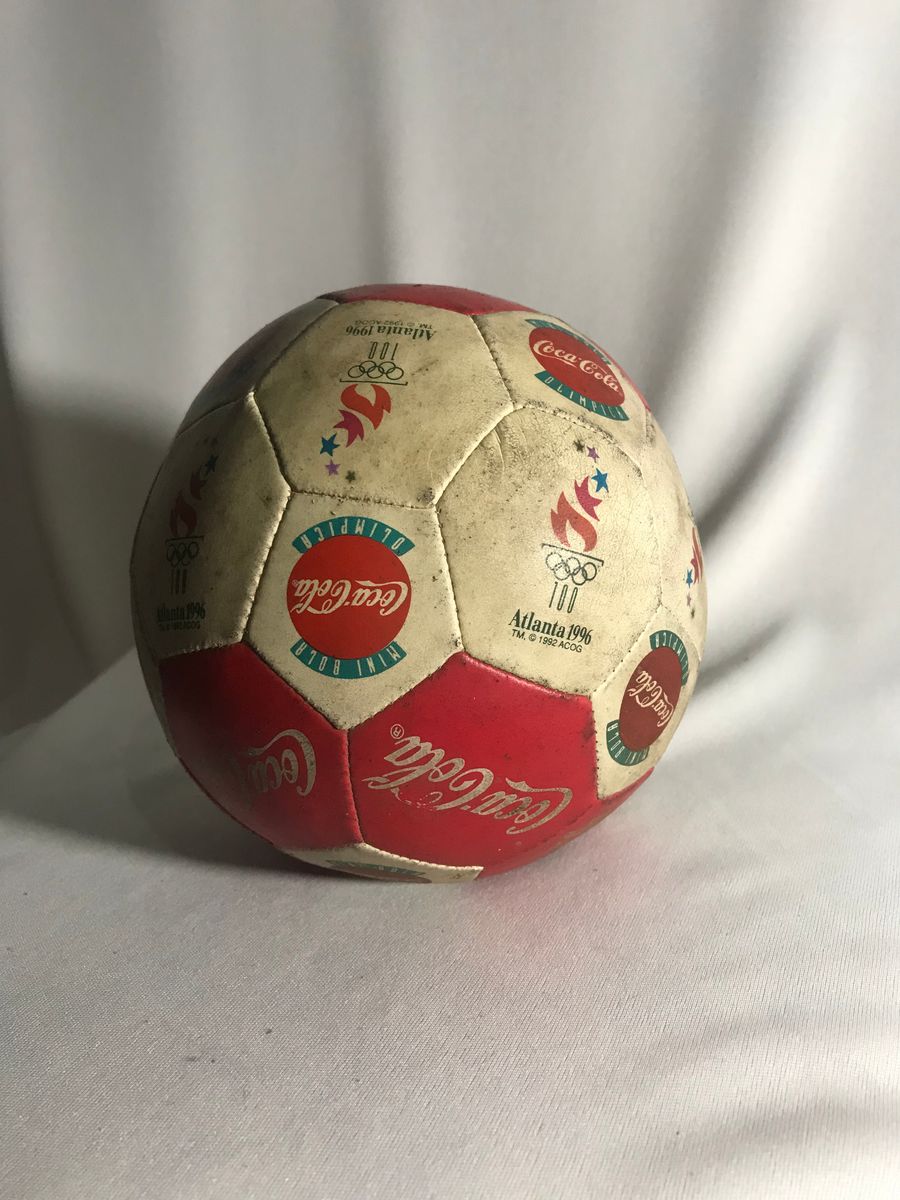 Bola Coca-cola Olimpiadas Atlanta 1996 | Produto Vintage e Retro Coca ...