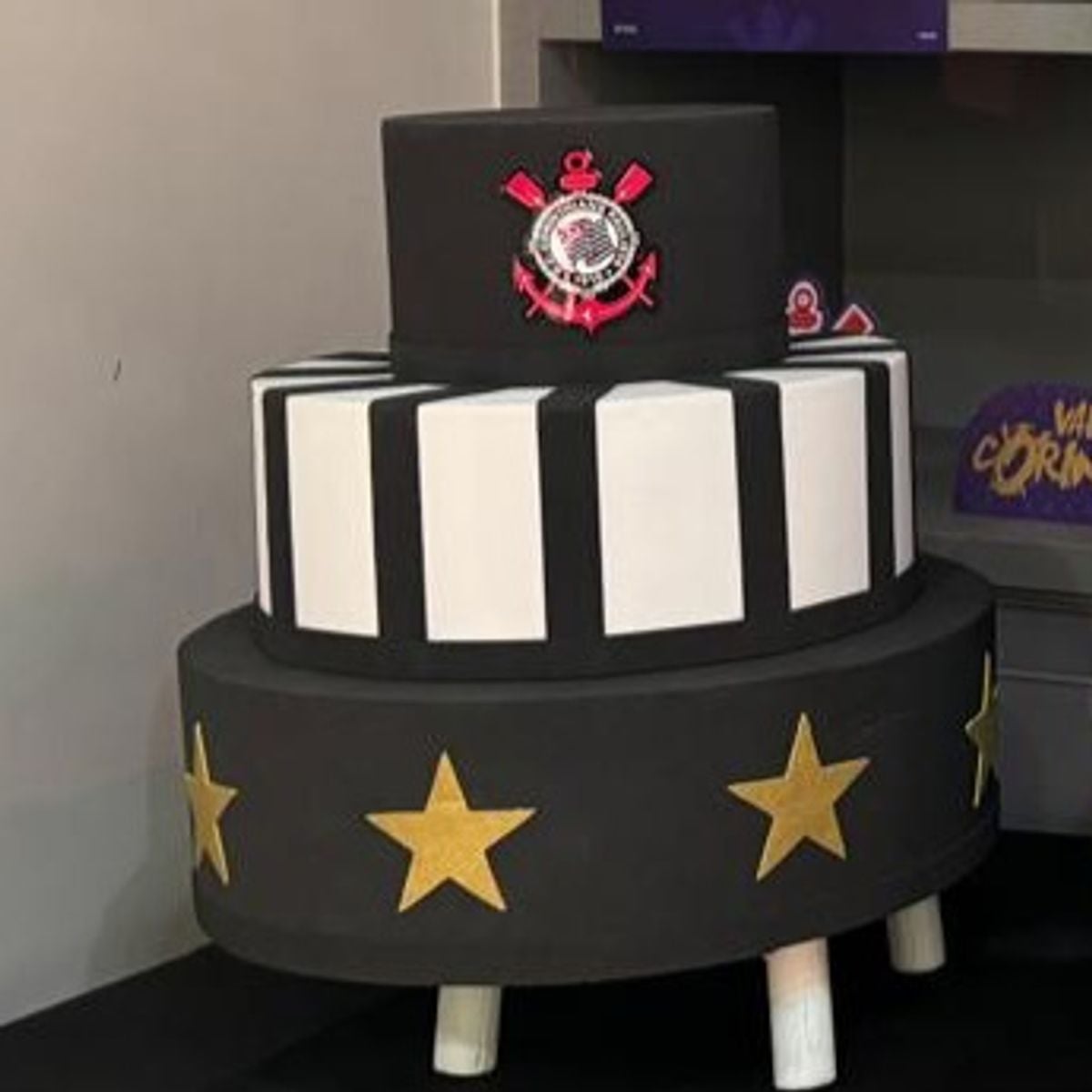 Bolo Fake Corinthians | Cacareco Feito A Mao Nunca Usado 104786096 | enjoei