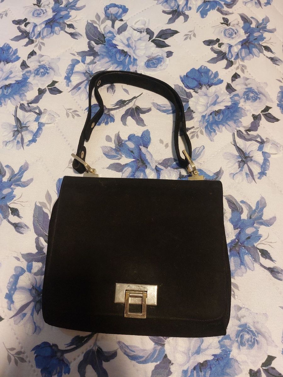 Bolsa Clutch de Mão de Veludo Nobuke | Bolsa de mão Feminina Usado ...