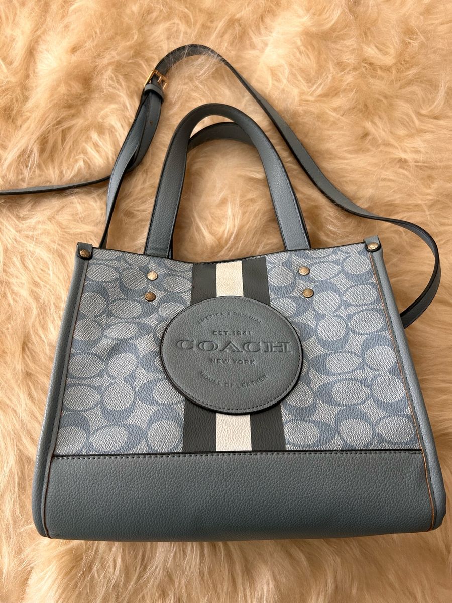Bolsa Coach Azul | Clutch Feminina Coach Usado 123567533 | enjoei