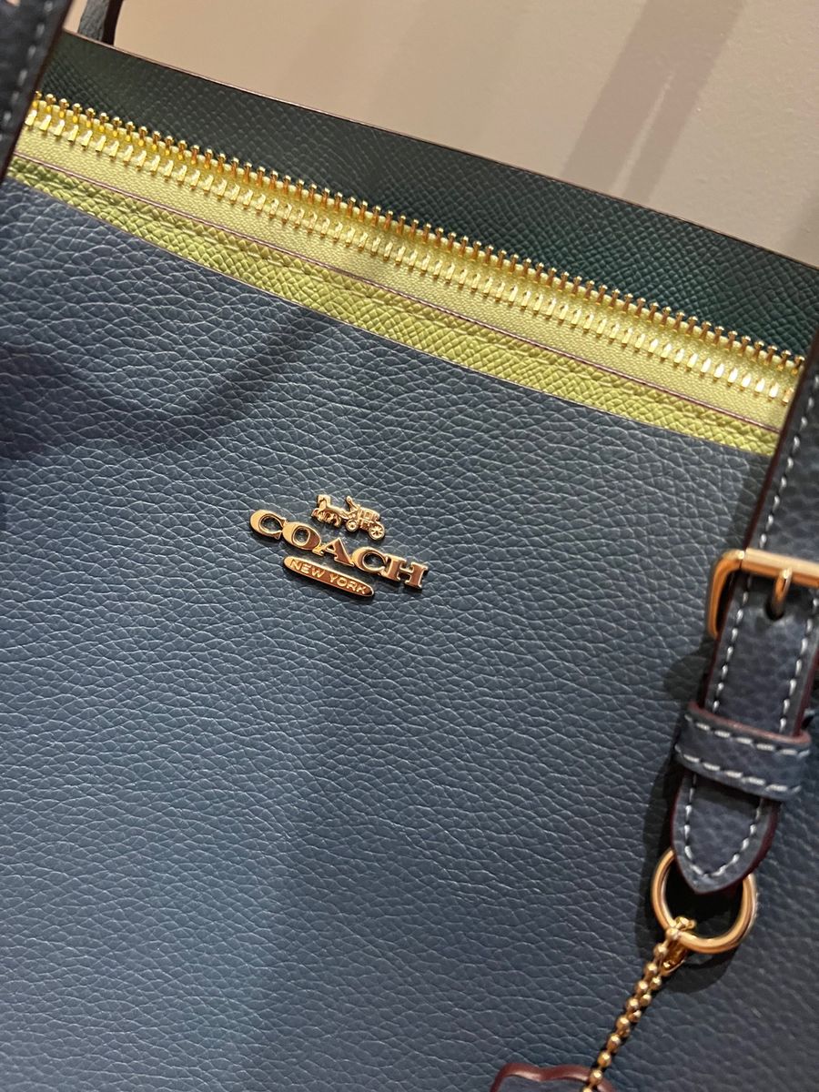 Bolsa Coach Azul | Bolsa de Ombro Feminina Coach Usado 84956030 | enjoei