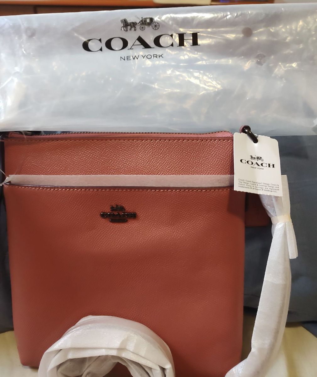 Bolsa Coach sem Uso Na Embalagem | Bolsa de Ombro Feminina Coach Nunca ...