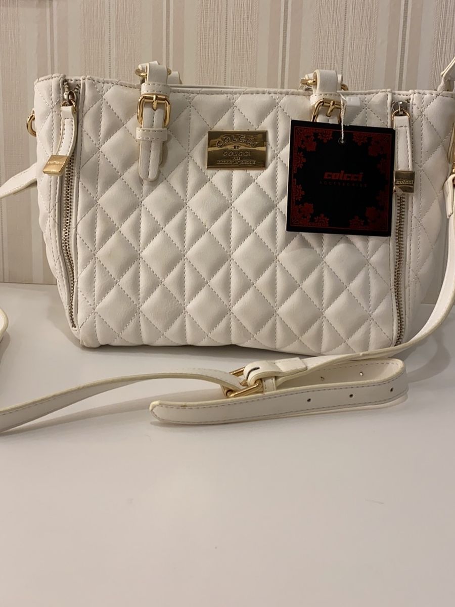 Bolsa Colcci Tom Gelo 2 Tipos de Alça Nova ! 20cm Altura X 20 Altura ...