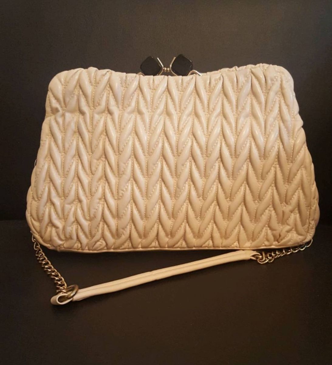 Bolsa Creme Multiuso | Bolsa de mão Feminina Nunca Usado 22673384 | enjoei