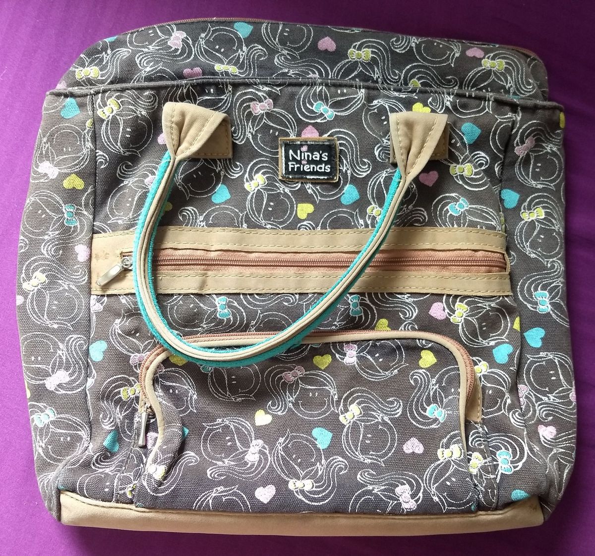 Bolsa da Nina's Friends | Bolsa de Ombro Feminina Ninas Friends Usado ...