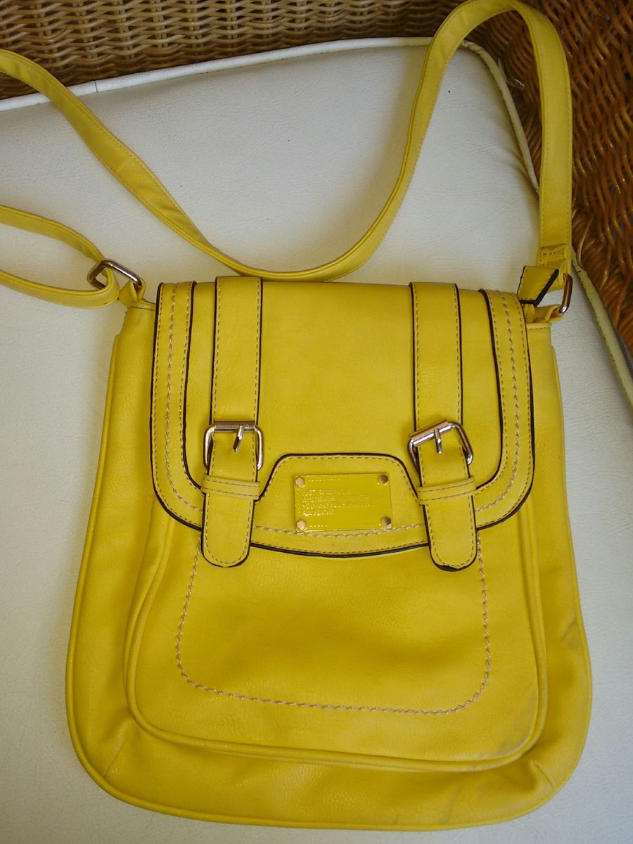 Bolsa de Couro Sintético | Bolsa de Ombro Feminina Usado 19418416 | enjoei