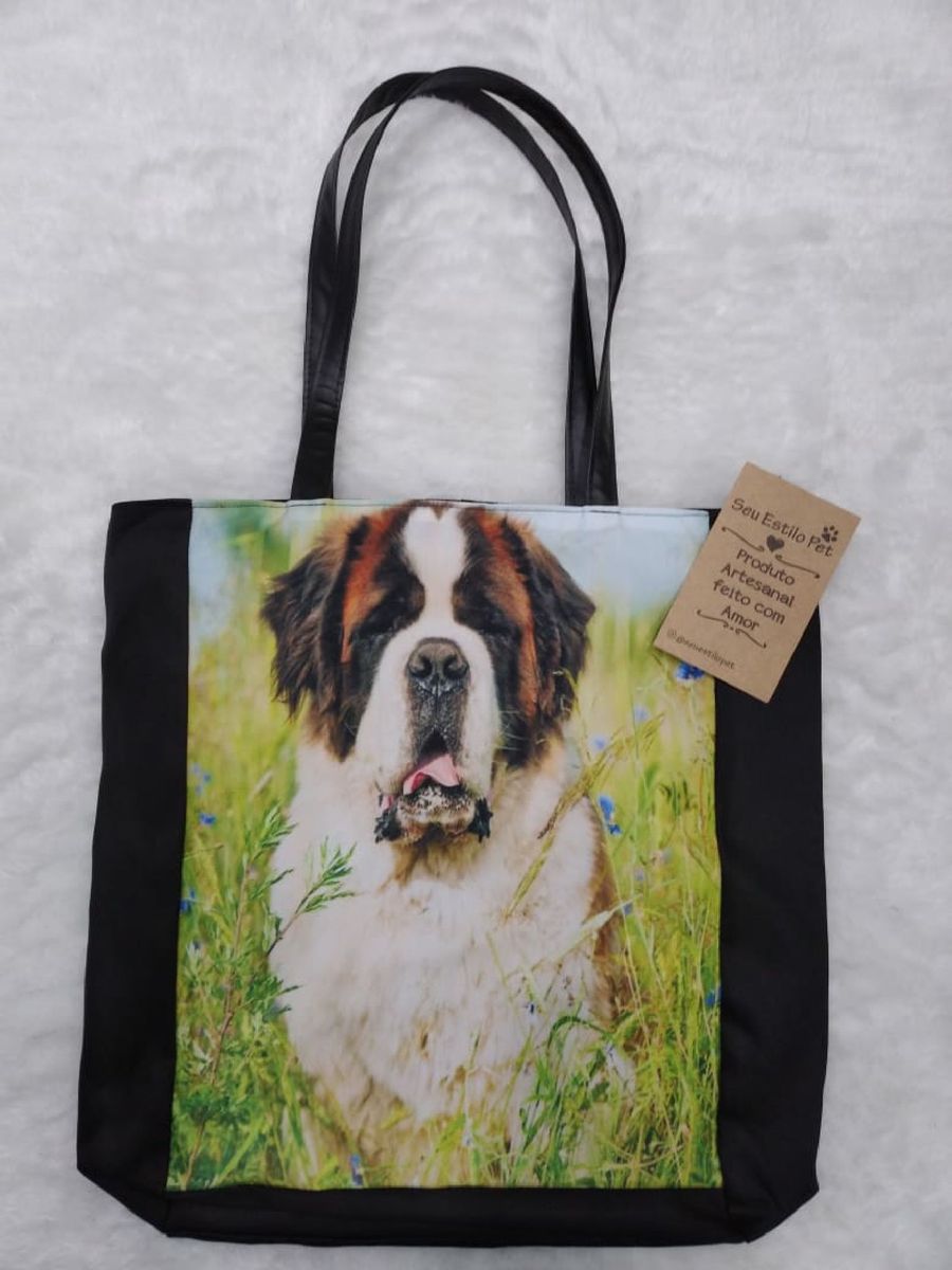 Bolsa Ecobag Cachorro São Bernardo | Item p/ Pet Seu Estilo Pet Nunca Usado 52103401 | enjoei
