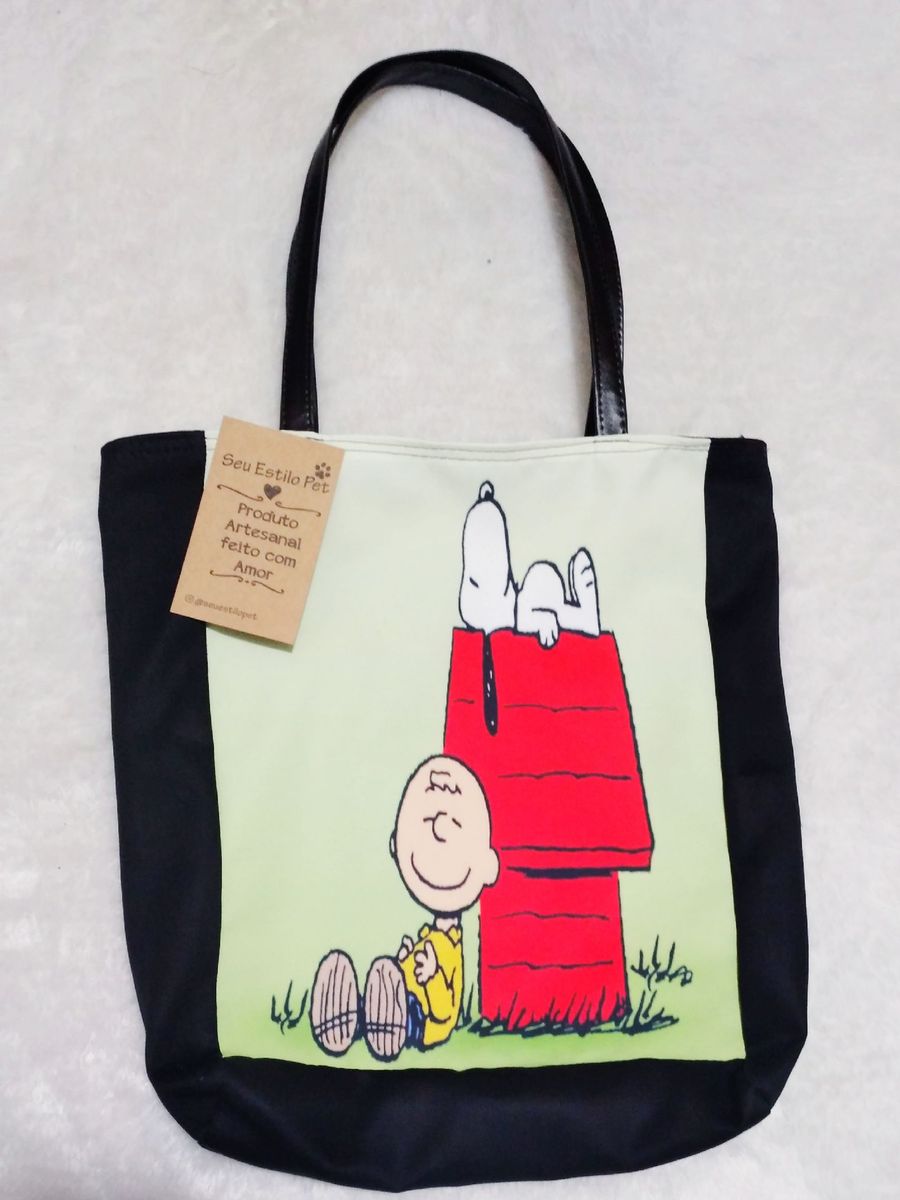 Bolsa Ecobag Snoopy | Mala Seu Estilo Pet Nunca Usado 52100846 | enjoei