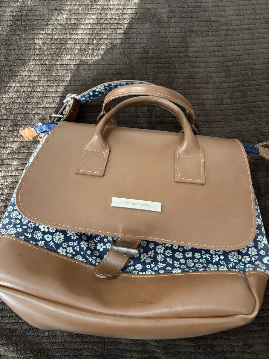 Bolsa Imaginarium Estampada com Couro | Clutch Feminina Imaginarium ...