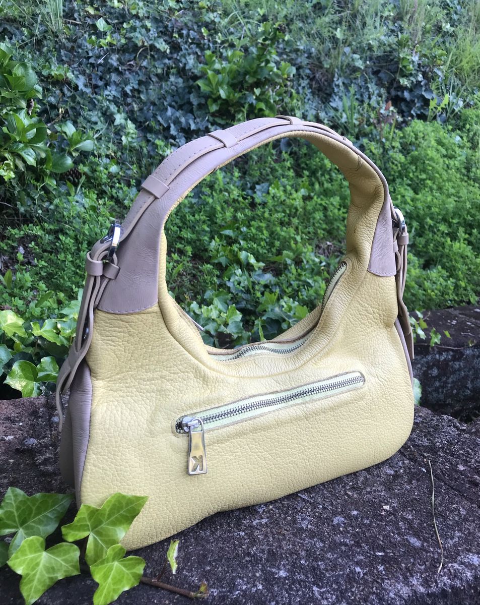 Bolsa Kadilo em Couro Legítimo | Bolsa de Ombro Feminina Kadilo Usado ...