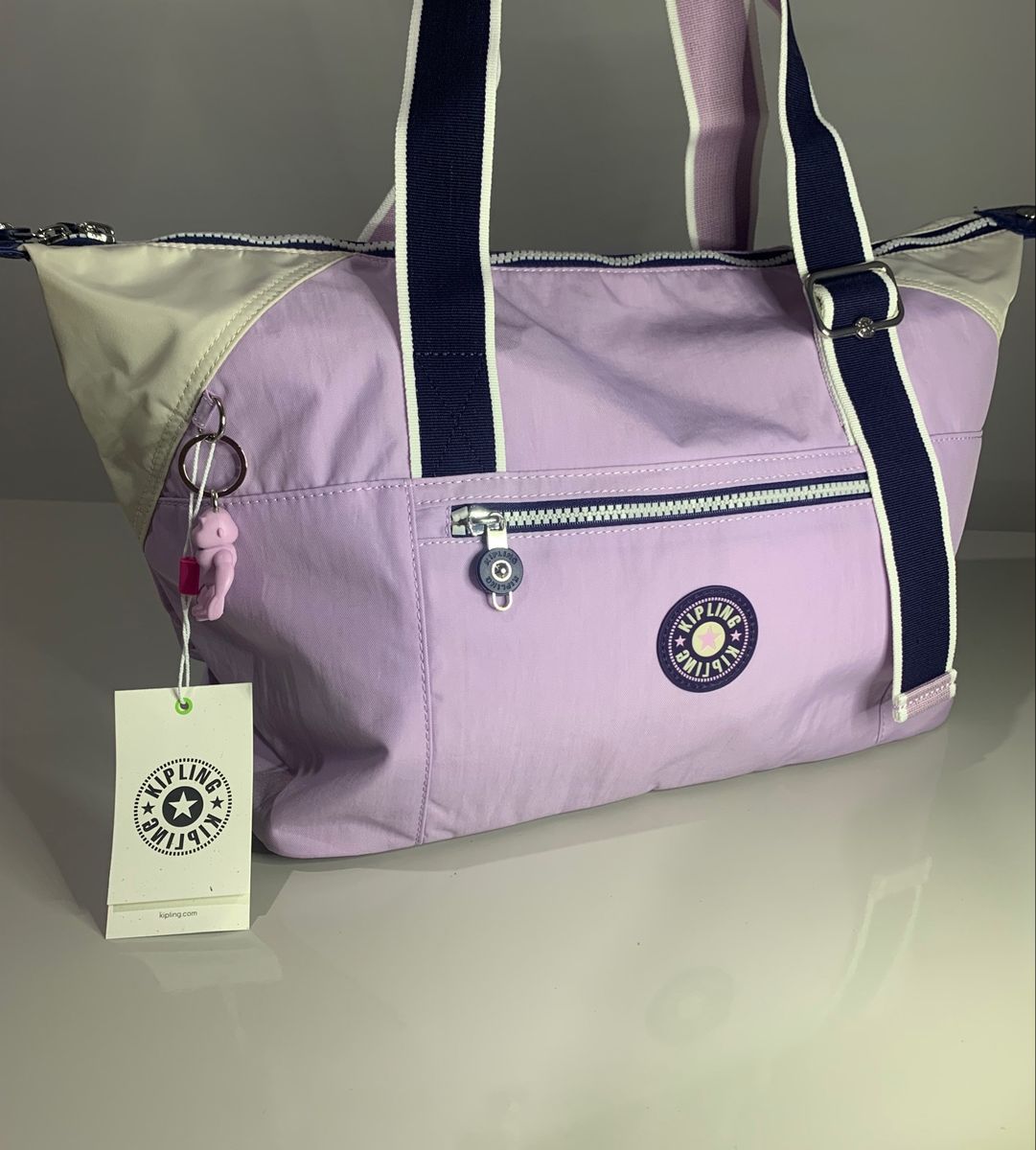 Bolsa Kipling Art X V Tang Lilas | Bolsa de mão Feminina Kipling Nunca ...