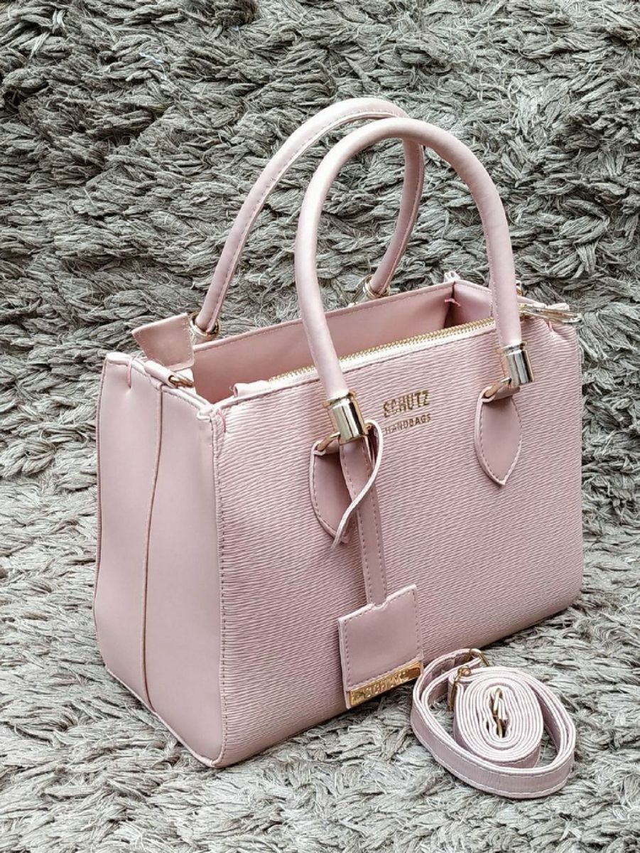 Bolsa Lorena- Rose- Média | Bolsa de mão Feminina Shutz Nunca Usado ...