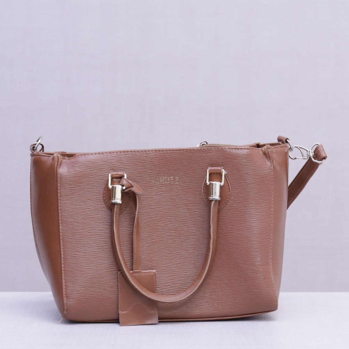 Bolsa Marrom Quadrado Schutz | Bolsa de Ombro Feminina Schutz Usado ...