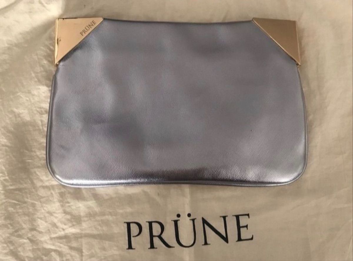 Bolsa Metalizada Marca Prüne | Clutch Feminina Prune Usado 76206513 ...