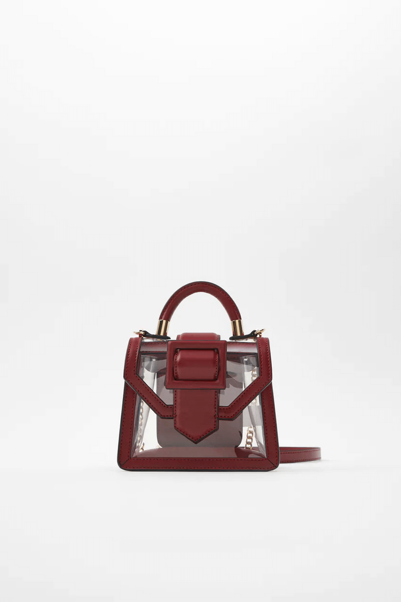 Bolsa Mini City Bag Com Fivela Zara Bolsa De Mão Feminina Zara Nunca Usado 64771060 Enjoei