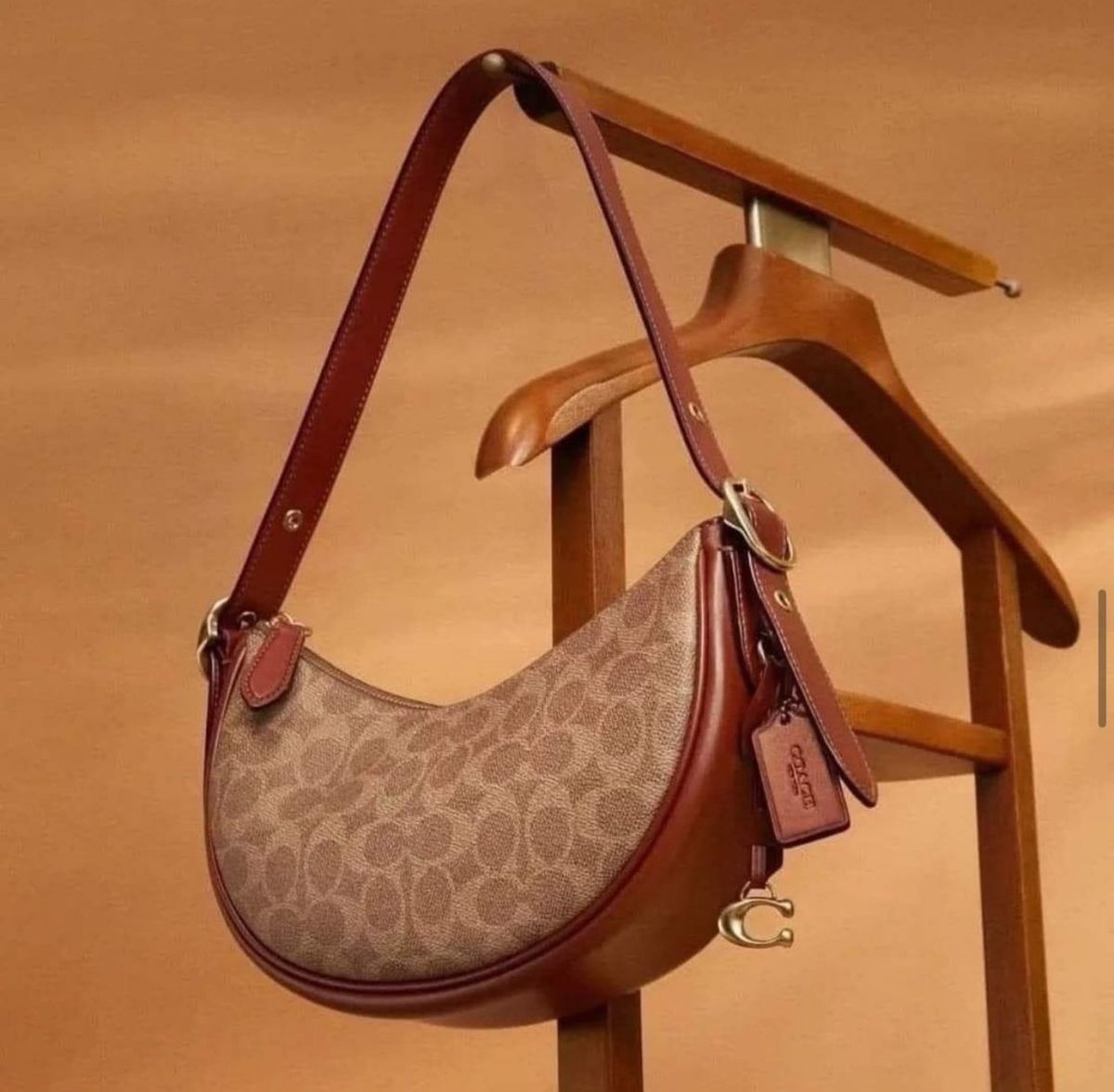 Bolsa Coach Moon | Bolsa de Ombro Feminina Coach Nunca Usado 81097714 ...