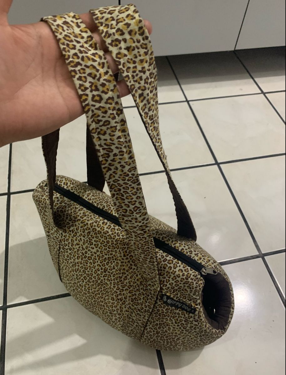 Bolsa para Transporte de Pet com Cinto (cachorro/gato) Tamanho P | Item p/ Pet Happy Dog Usado ...