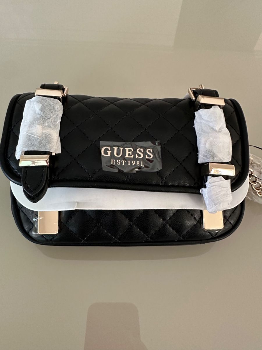 Bolsa Pequena Guess Original | Bolsa de Ombro Feminina Guess Nunca ...