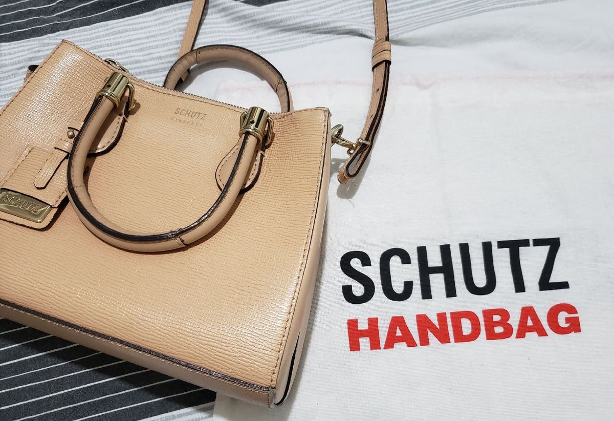 Bolsa Schultz Lorena Nude | Bolsa Masculina Schutz Usado 36288080 | enjoei