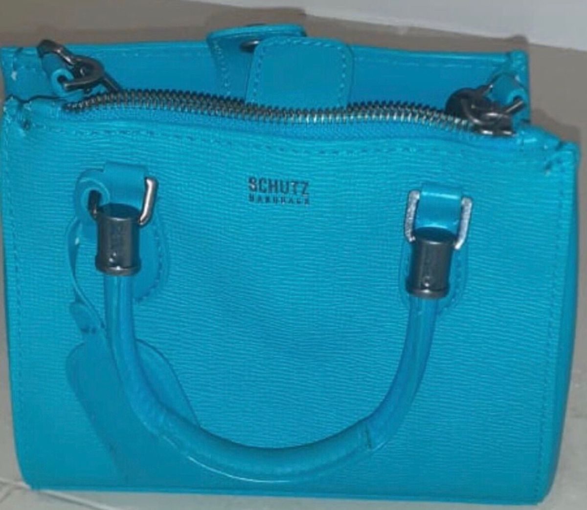 Bolsa Schultz Mini Lorena Na Cor Azul | Bolsa de Ombro Feminina Schutz ...