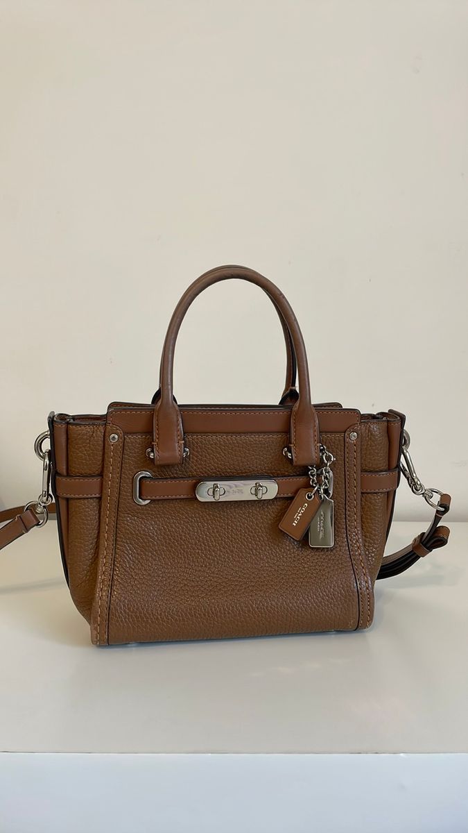 Bolsa Tote Coach Swagger | Clutch Feminina Coach Usado 122601271 | enjoei