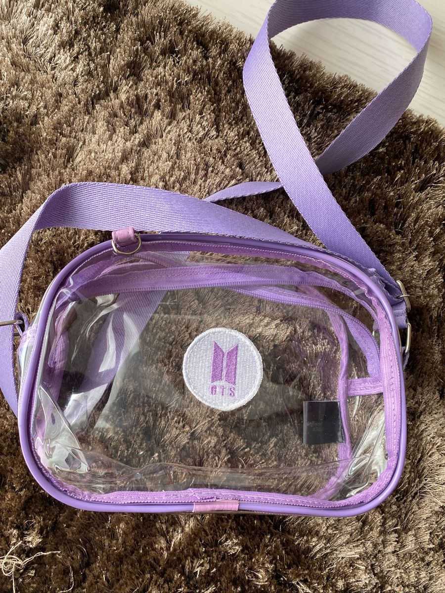 Bolsa Transparente Bts | Bolsa de Ombro Feminina Nunca Usado 75424138 ...