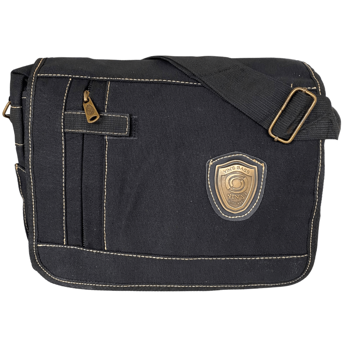 Bolsa Transversal Tiracolo Shoulder Bag em Lona Masculina Homem Unissex ...