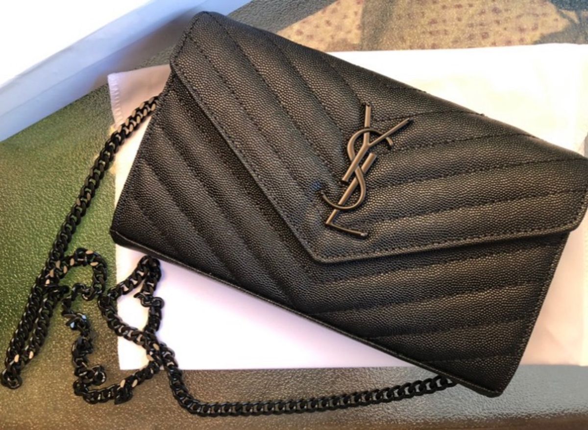 Bolsa Ysl Yves Saint Laurent | Bolsa de Ombro Feminina Yves Saint ...