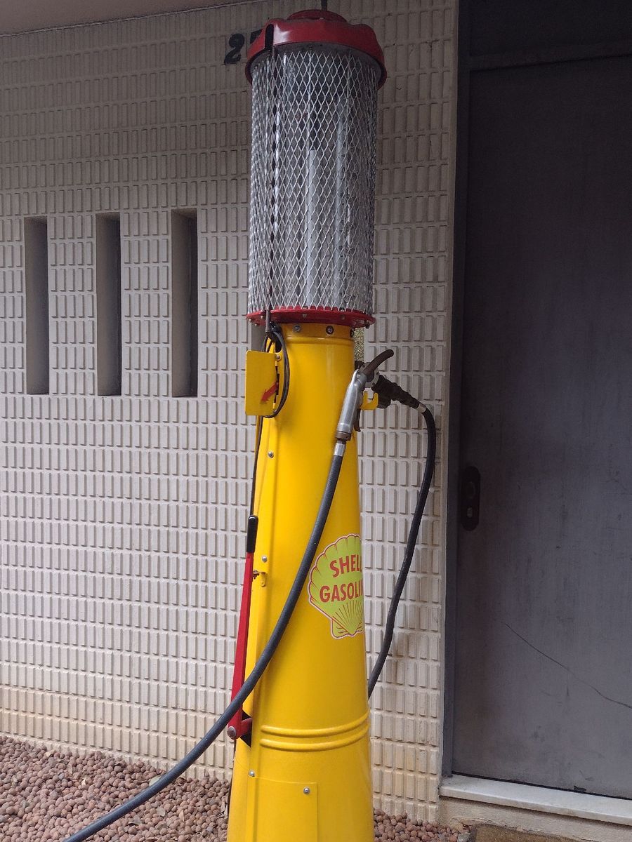Bomba Antiga da Shell - Antiguidade | Produto Vintage e Retro Shell ...