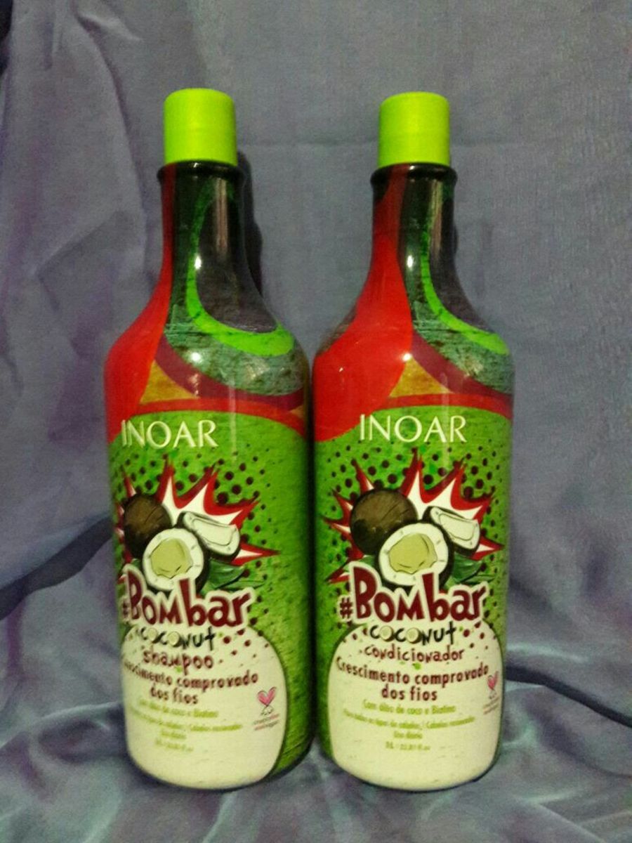 Bomba de Crescimento Capilar | Produto p/ Cabelos Feminino Inoar Nunca ...