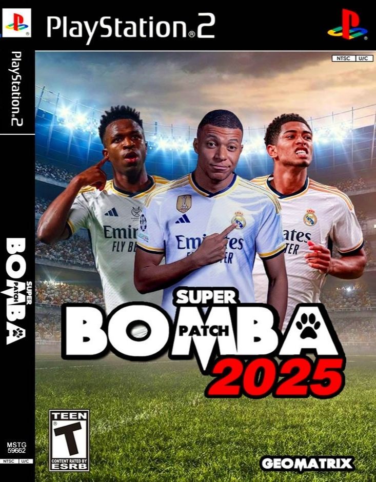 Bomba Patch 25, Bomba Patch 2025 Atualizado Ps2 ! | Jogo de Videogame Geomatrix Nunca Usado ...