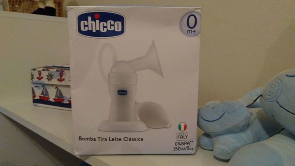 Bomba Tira Leite Manual Chicco | Item Infantil Chicco Usado 20526191 ...