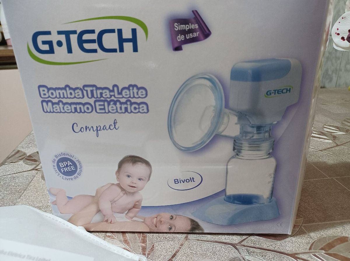 Bomba Tira Leite Materno Elétrica Bivolt | Produto Feminino Gtech Usado ...