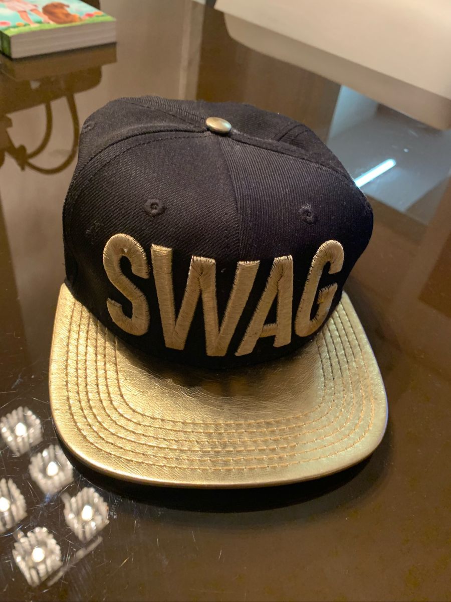 Boné Aba Reta Swag Dourado 40679774 | enjoei