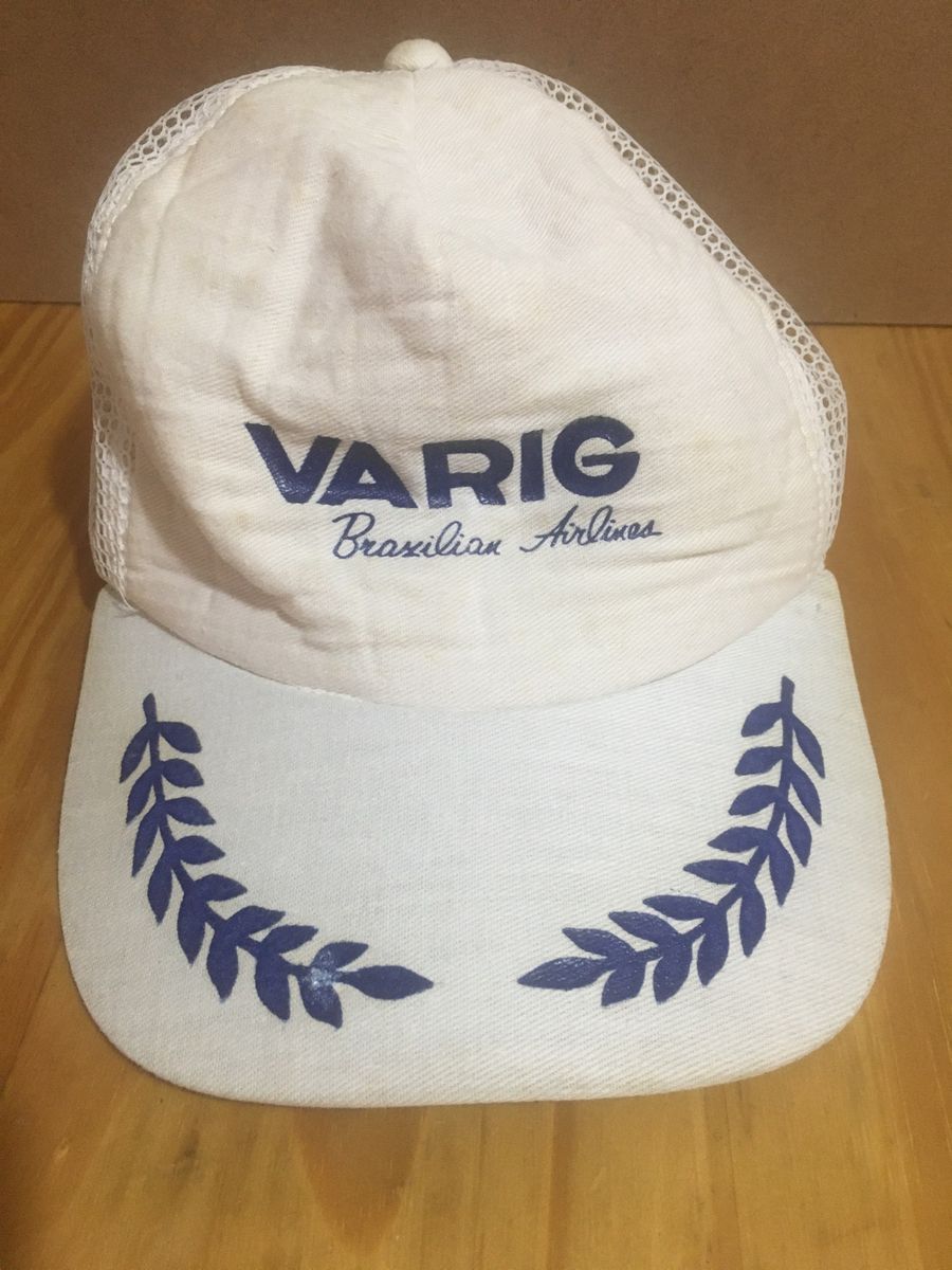 Boné Antigo Varig ( Ler Descrição) 84010079 | enjoei