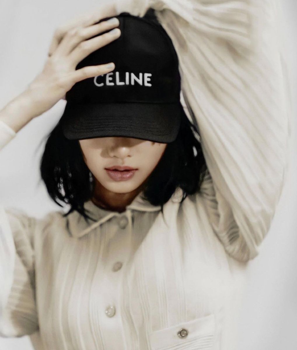 Boné Baseball Celine Preto | Chapéu Feminino Celine Nunca Usado ...