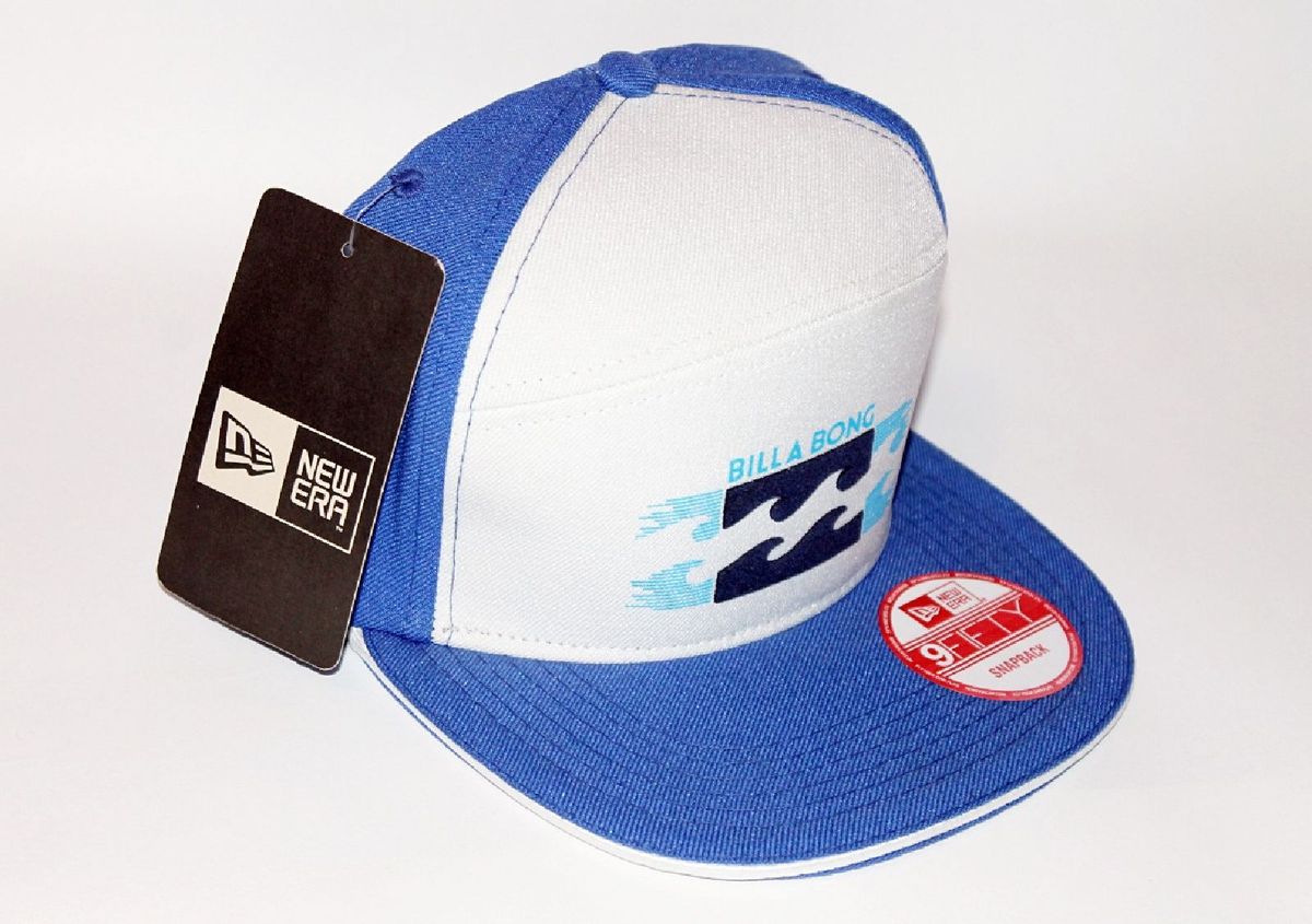 Boné Billa Bong Azul e Branco 52820114 | enjoei