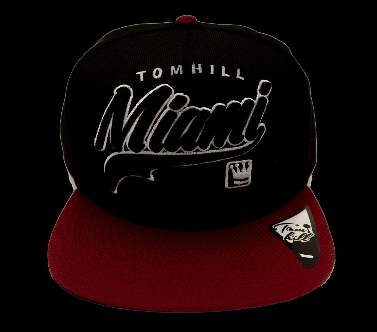 Boné Bordado Aba Reta Tom Hill 74180549 | enjoei