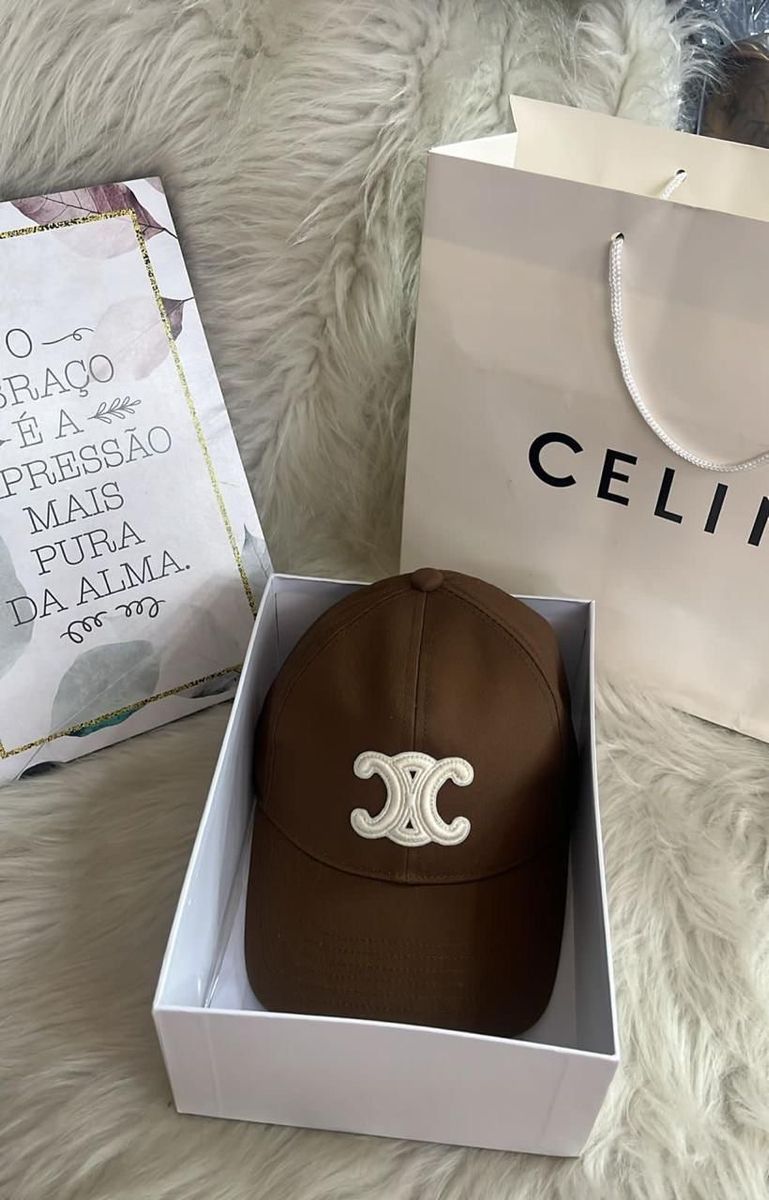 Boné Celine | Chapéu Feminino Celine Nunca Usado 117777073 | enjoei