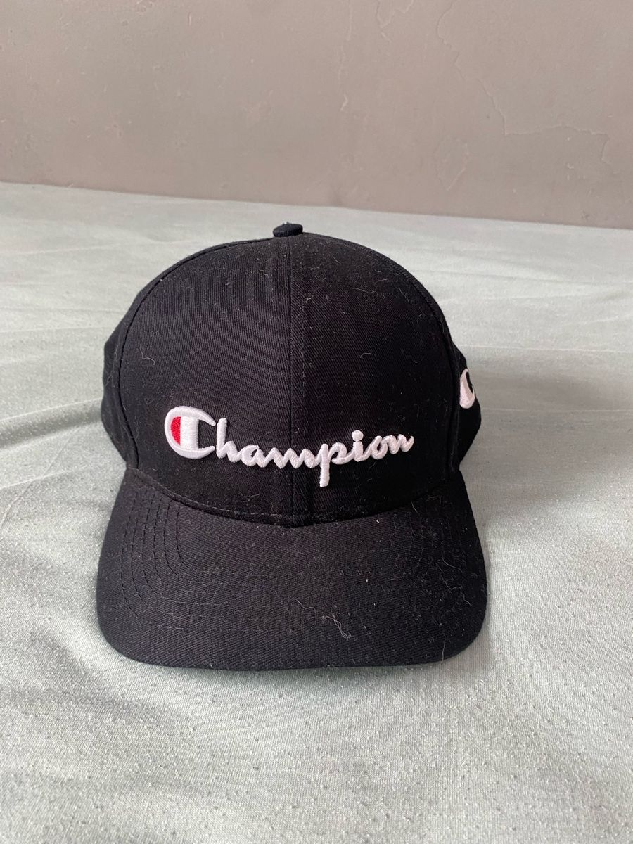 Boné Champion Preto Rp 95940327 | enjoei