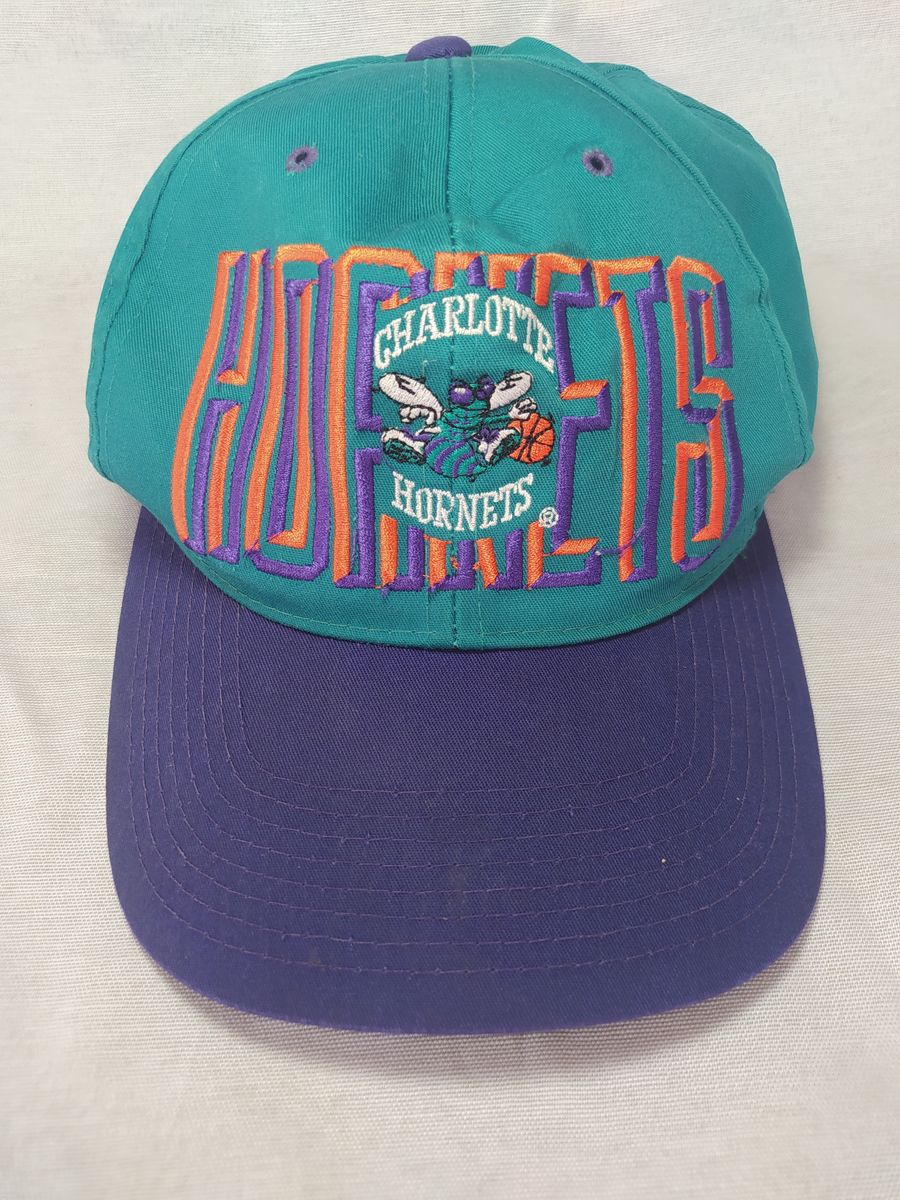 Bone Charlotte Hornets Nba Importado Eua Decada 90 65445564 | enjoei