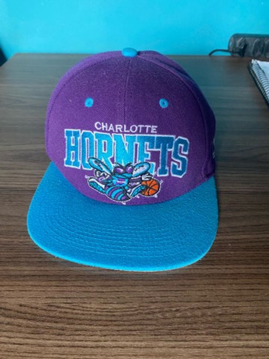 Bone Mitchell & Ness - Charlotte Hornets - Original - Nba - Raríssimo ...