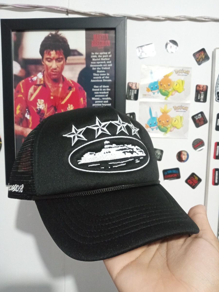 Boné Corteiz - Preto 93958449 | enjoei