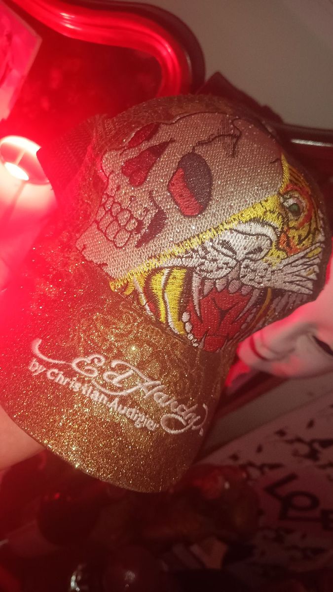 Boné Ed Hardy Strass Made In Usa 93823444 | enjoei