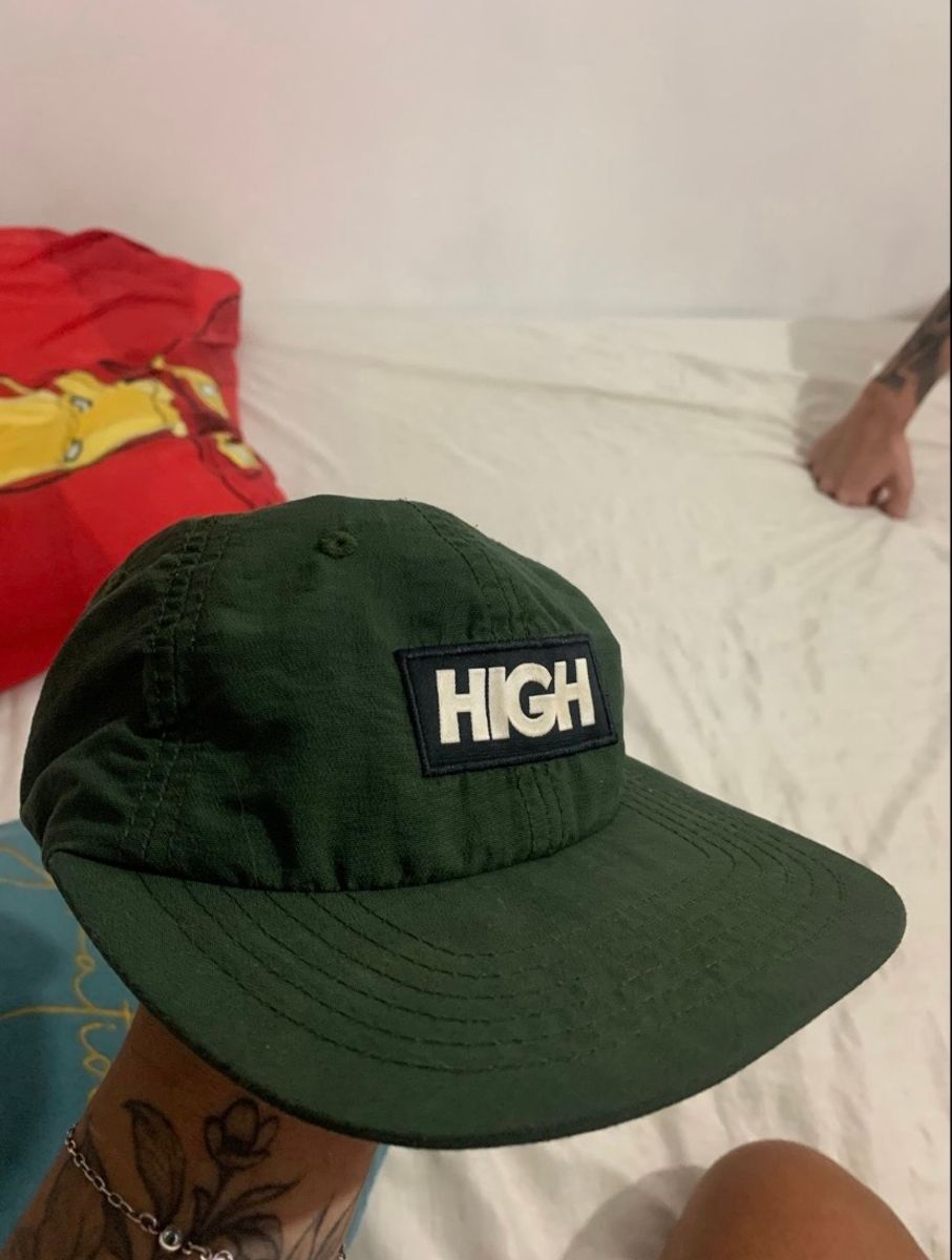 Boné High Verde Militar 85618648 | enjoei