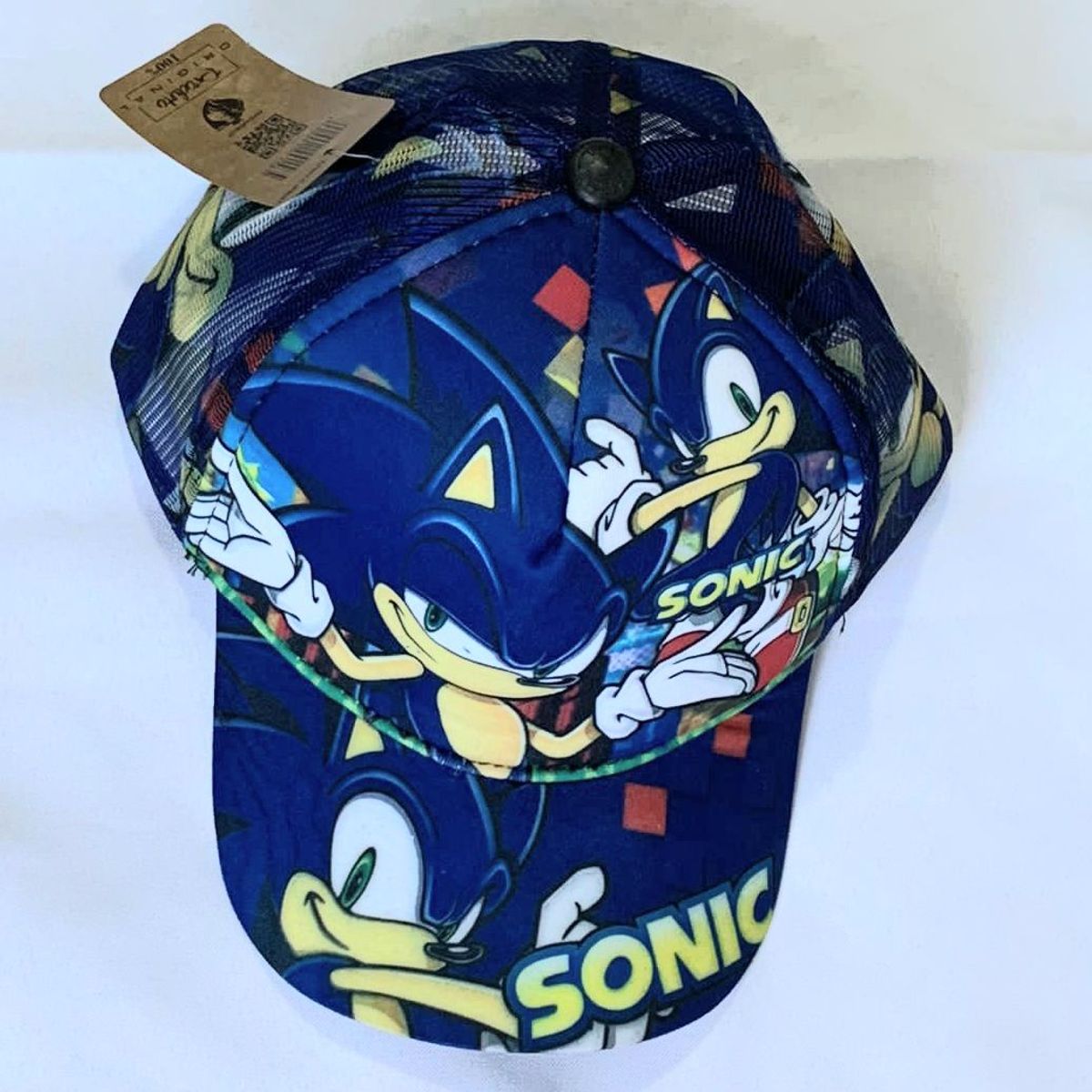 Boné Infantil Personagem Sonic Original Novo 86932890 | enjoei