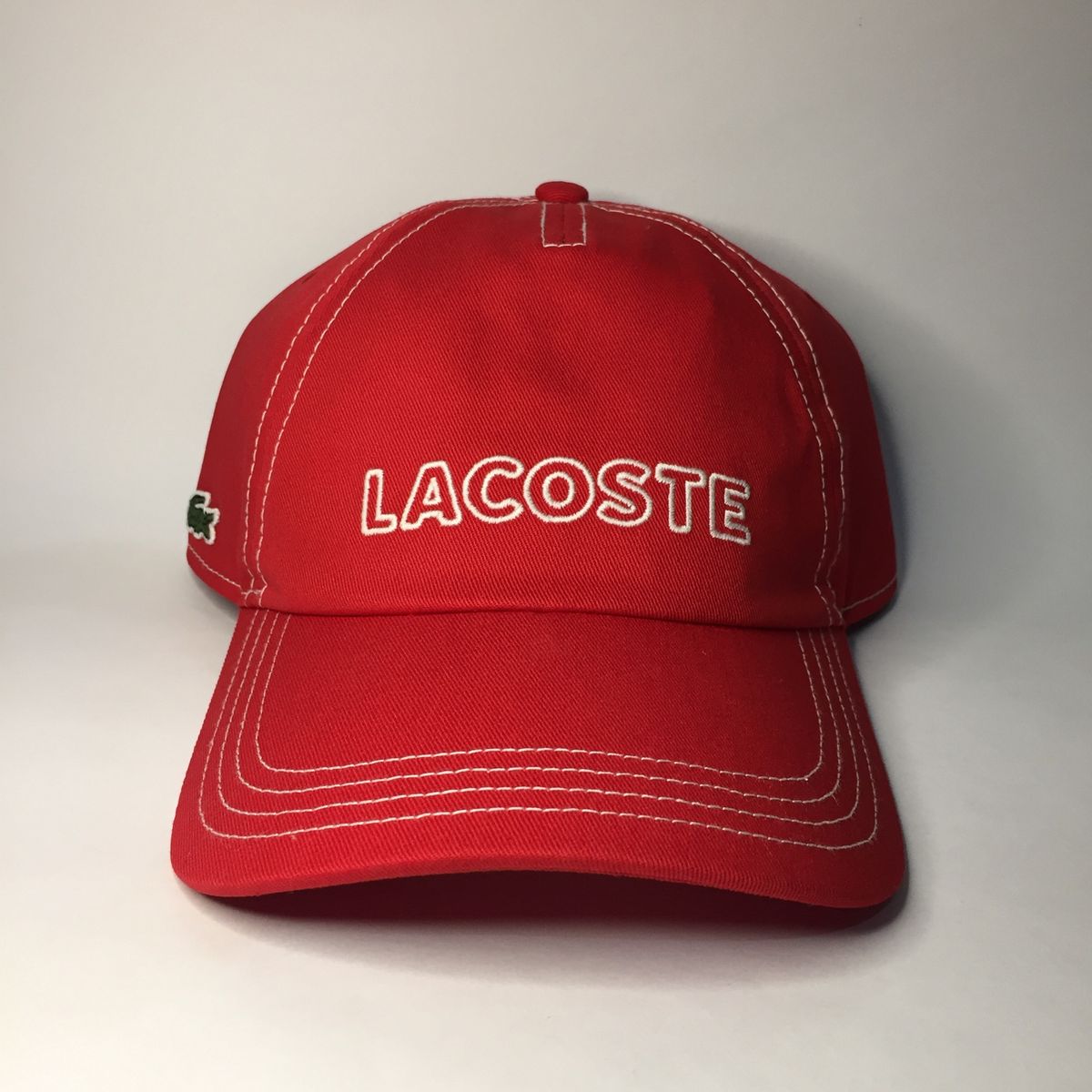 Boné Lacoste Letreiro em Algodão Tamanho Único Original 84457176 | enjoei